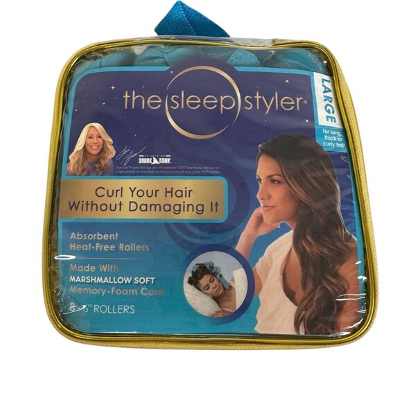 All Star Innovations | Hair | Sleep Styler Set Of 8 Large 6 Memory Foam ...